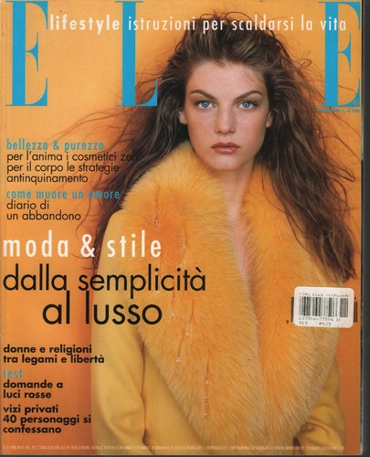 Elle Italian Fashion November 1998 Cate Blanchett Anne Sexton 100520ame ...
