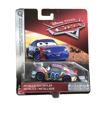 1:55 METALLIC REX REVLER SCAVENGER HUNT DISNEY PIXAR CARS MATTEL ...