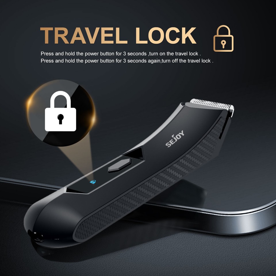 Electric Men Pubic Hair Trimmer Groin Body Hair Ball Shaver Clipper ...