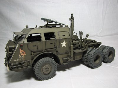 1:25 Scale The M25 Tank Transporter Dragon Wagon DIY Handcraft Paper ...