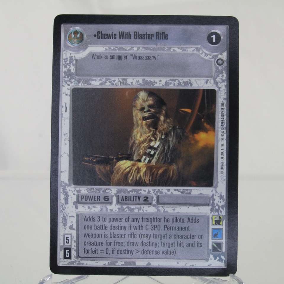Enhanced / Premium - Star Wars CCG Customizeable Card Game SWCCG ...
