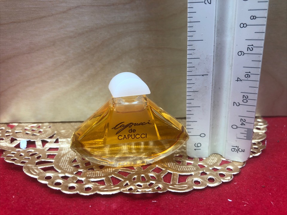 VTG~CAPUCCI DE CAPUCCI Perfume Roberto Capucci MINIATURE PURE PARFUM | eBay
