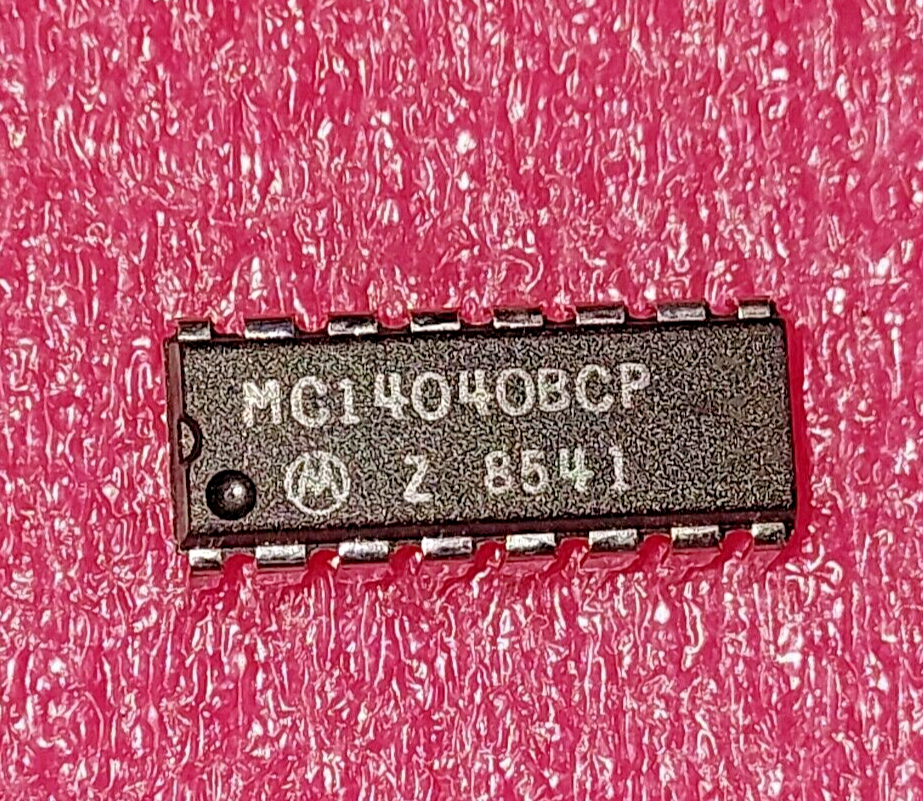 1Pc MC14040BCP Counter Single 12-Bit Binary Up 16-Pin DIP Motorola | eBay