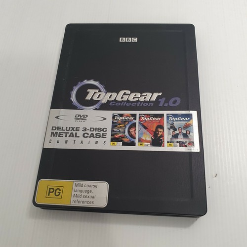 Top Gear Collection 1.0 DVD, Region 4, 3-Disc Set, Steelbook Metal Case ...