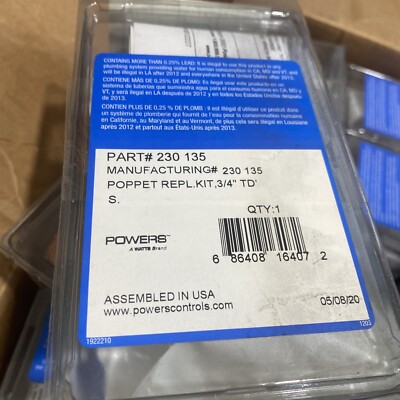 Powers 230-135 Stop Repair Kit | eBay