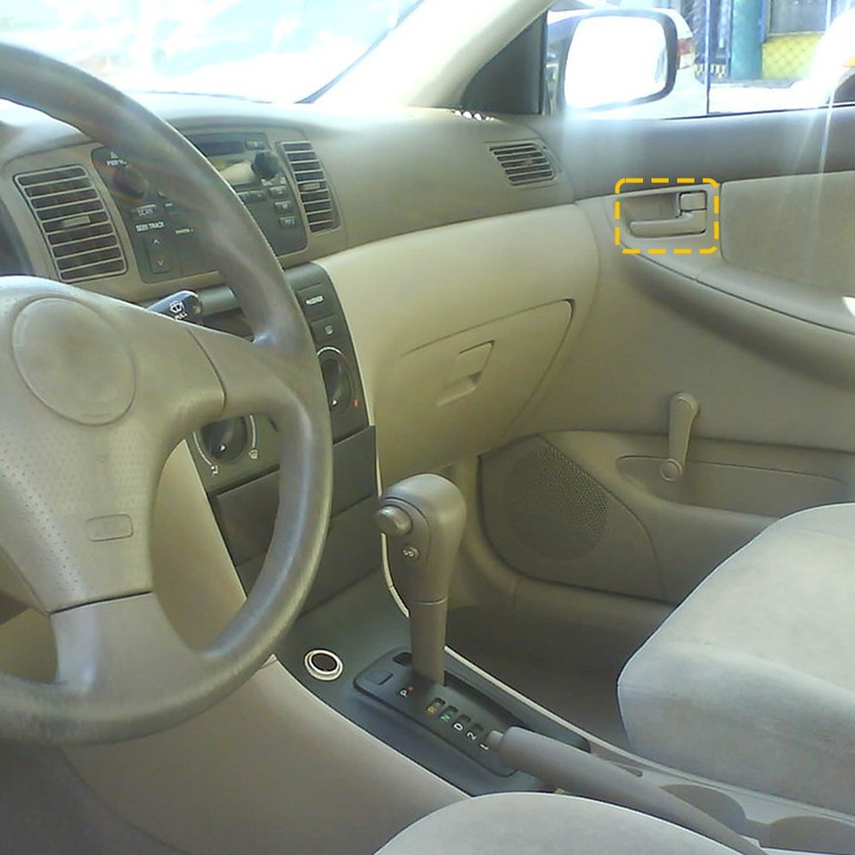Interior left+right Side Door Fit Handle 2003-2008 Corolla Toyota ...