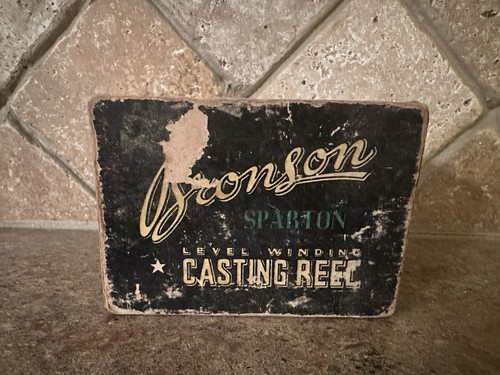 🔥 ANTIQUE ( BRONSON ) Sparton- 3500 LEVEL WIND Circa 1938-1941/ | eBay