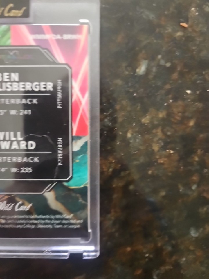 Ben Roethlisberger Will Howard DUAL AUTO 1/1 Steelers Autograph | eBay