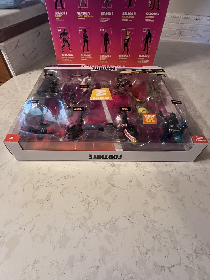 Fortnite Chapter 2 Battle Royale Ten 4" Articulated Figures Set | eBay