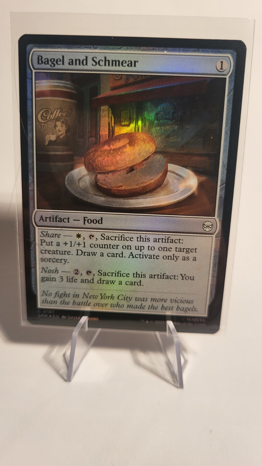 Bagel and Schmear MTG FOIL C Marvel's Spider-Man 161 NM | eBay