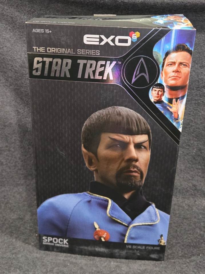 Star Trek TOS Mirror Universe Spock 1:6 Scale Figure EXO-6 | eBay