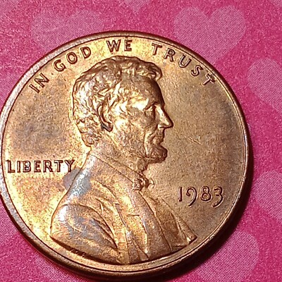 1983 DDR Double Die Reverse, Rare Error Lincoln Memorial Penny Red | eBay