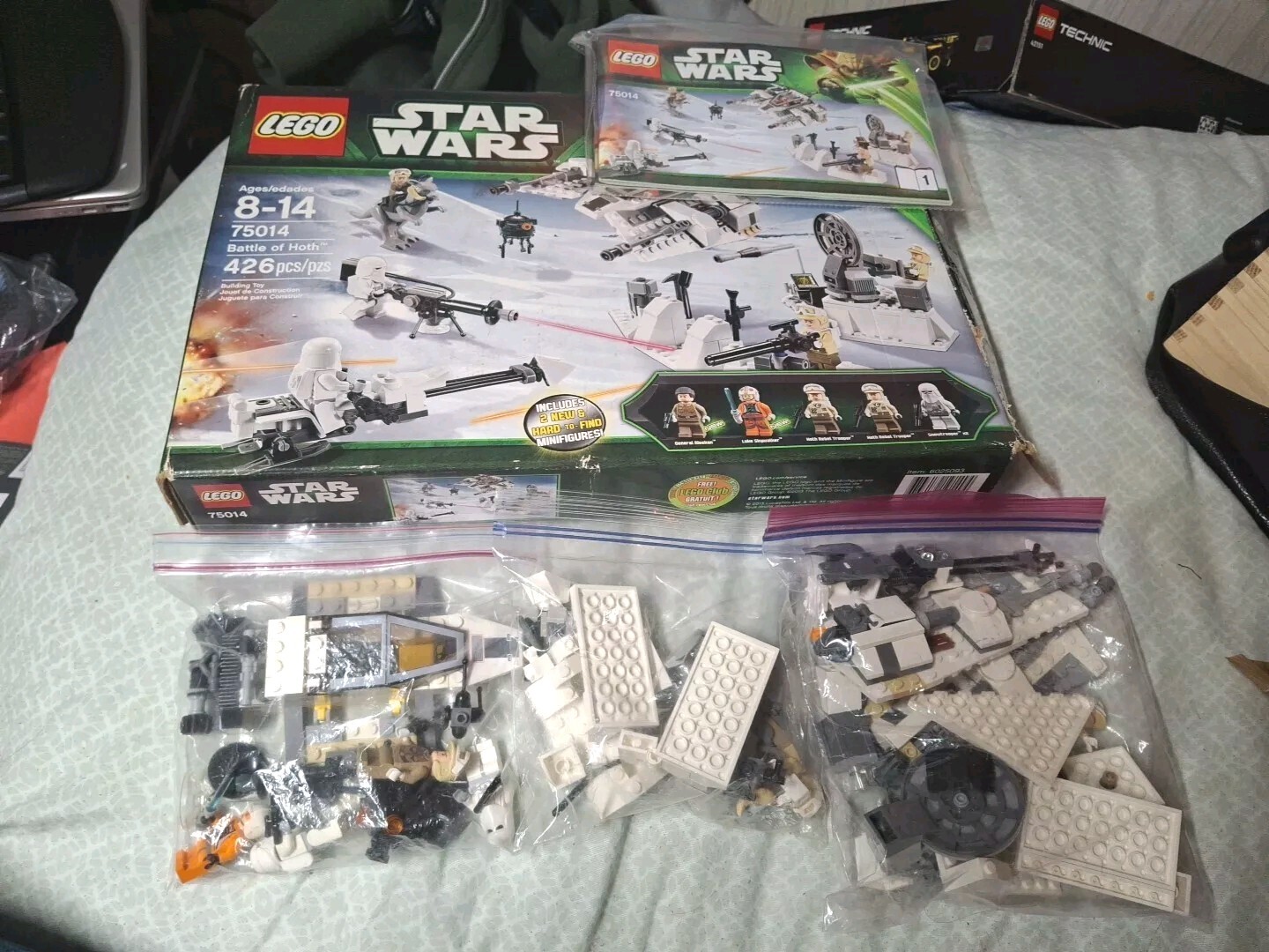 LEGO Star Wars: Battle of Hoth 75014 (2013) Complete Set W/Box and ...