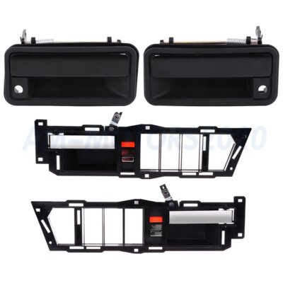 1988-1994 Chevy GMC Truck Outside Inside Door Handle Front LH & RH ...