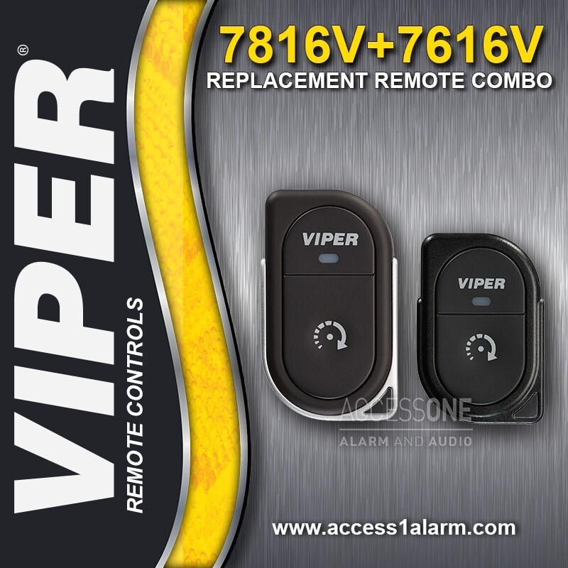 NEW Viper 7816V and 7616V 2-Way LED 1-Mile Remote Control Pair Combo | eBay