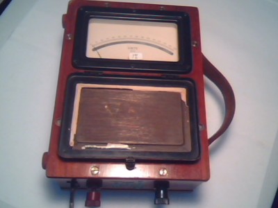 1930's MEGGER VOLTMETER DC 150V EVERSHED & VIGNOLES vintage test ...