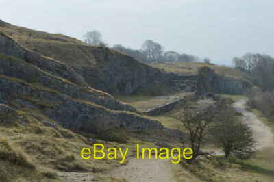 Photo 6x4 Old quarry workings Ingleton c2015 | eBay UK
