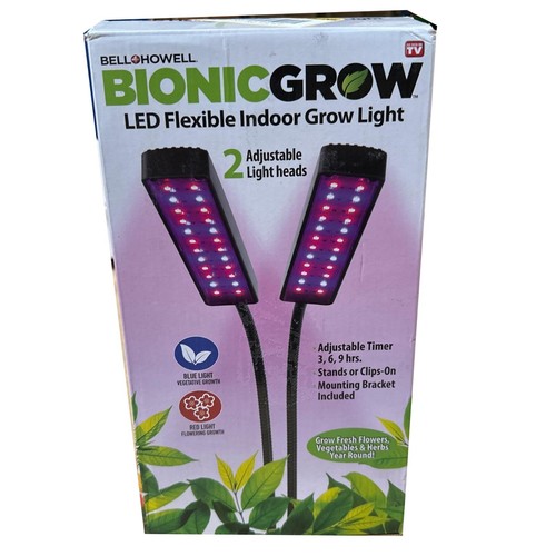Bell + Howell Bionic Grow 5-Watt Equivalent Indoor LED Full Spectrum UV ...