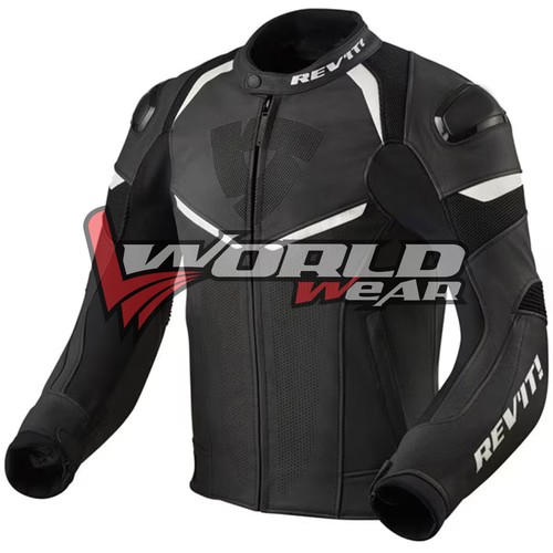 Revit Hyperspeed Pro Men Motorbike Leather Racing Jacket | eBay