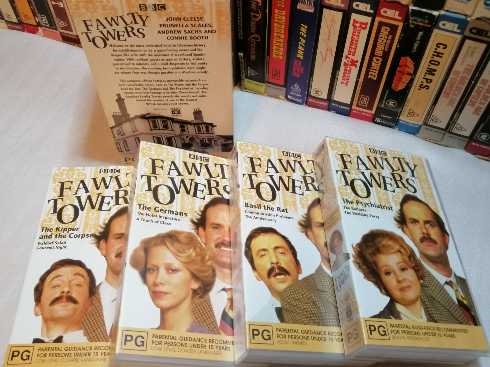 FAWLTY TOWERS - 1998 ABC/BBC Video Complete Series Special Edition VHS ...