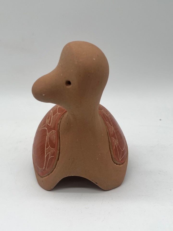 Native American Santa Clara Pottery turtle Julie Gutierrez | eBay