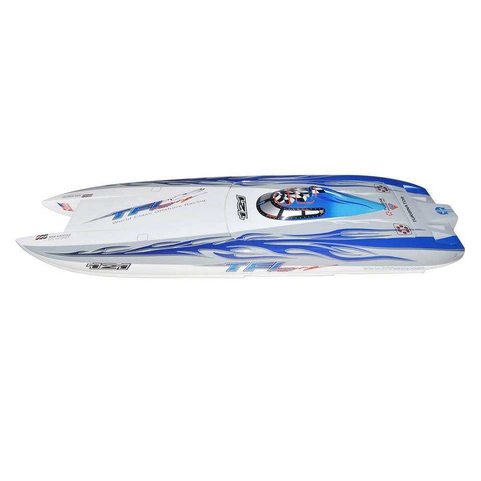TFL 1133 Zonda Cat Catamaran Fiberglass RC Electric Boat Outside Toys ...