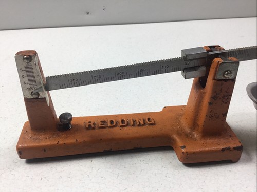 vintage Redding powder measure Bullet Scale | eBay
