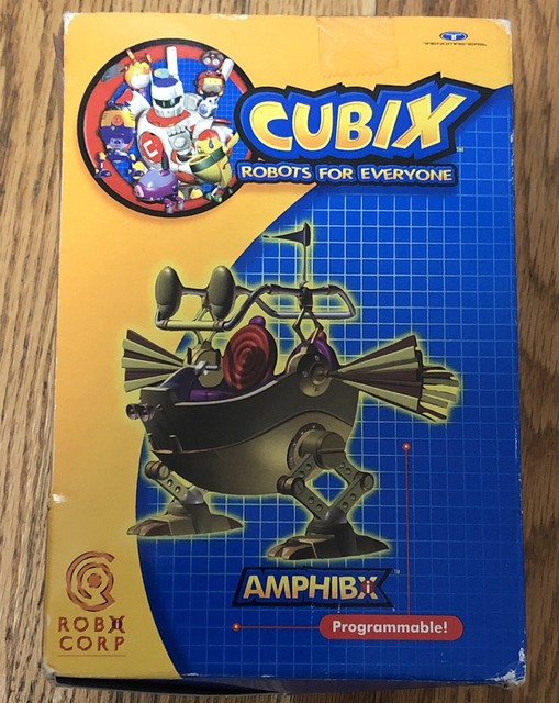 Cubix Robots for Everyone Programmable Amphibix Robot 2001 Trendmasters ...