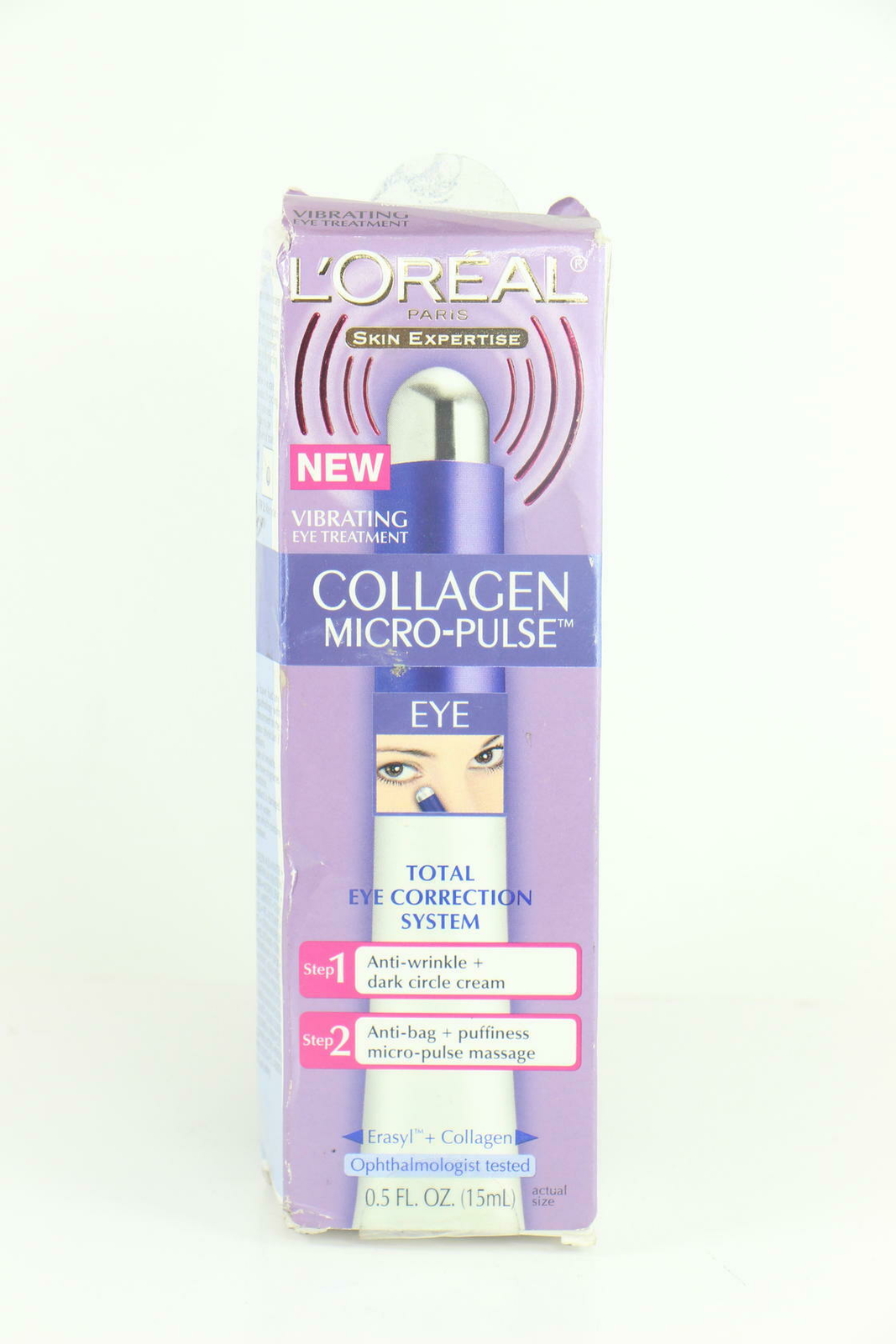 L'Oreal Paris Collagen Micro-Pulse Eye Correction System, 0.5 oz U33C ...