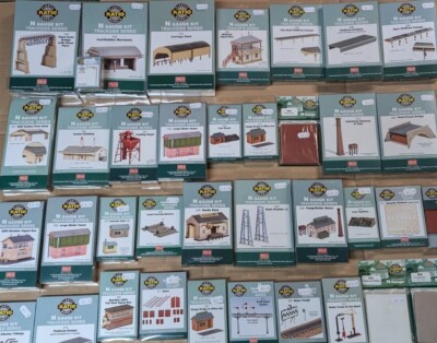 Ratio Plastic Models N Gauge Scale Railway Trackside - MANY TO CHOOSE ...
