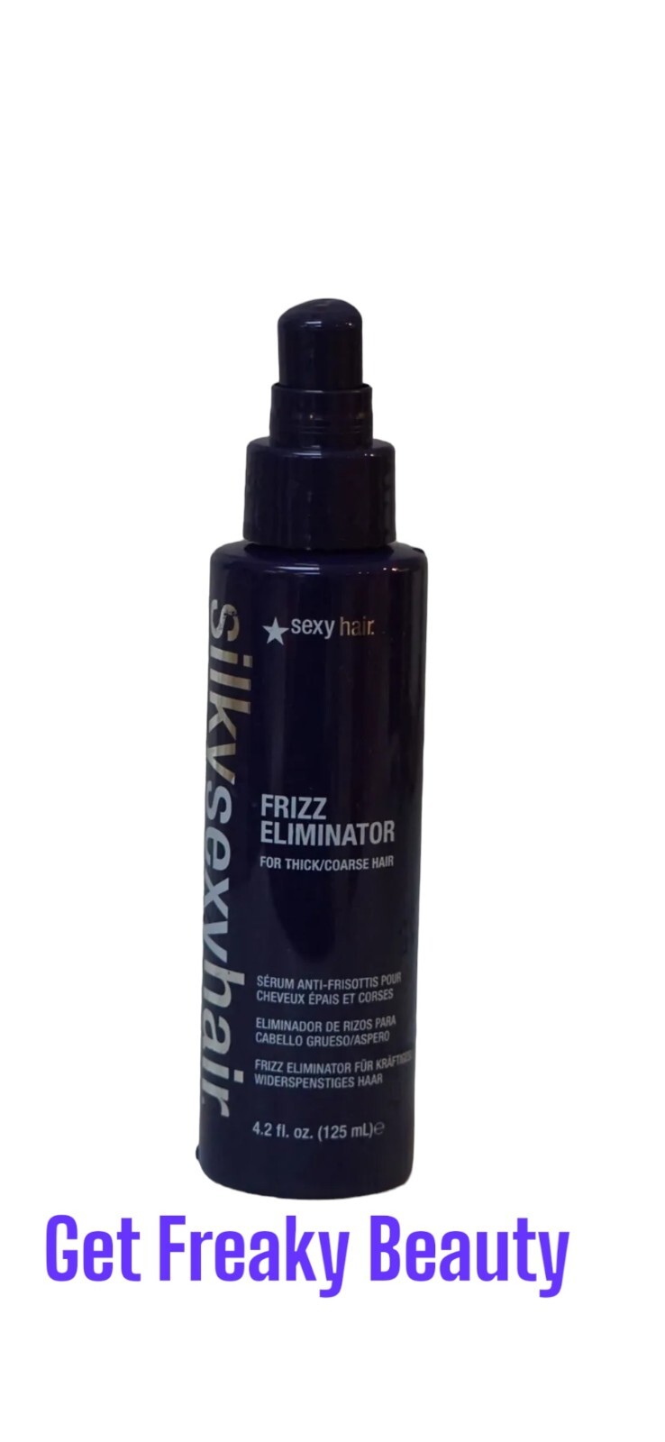 4.2 oz. Silky Sexy Hair Frizz Eliminator Anti-Frizz Serum. Thick ...