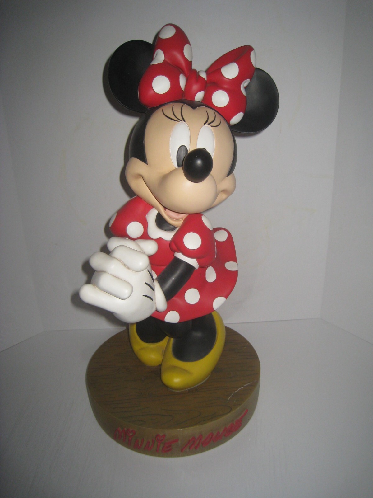 Rare Disney Minnie Mouse Big Fig Minnie Mouse Polka Dots Have Matching ...