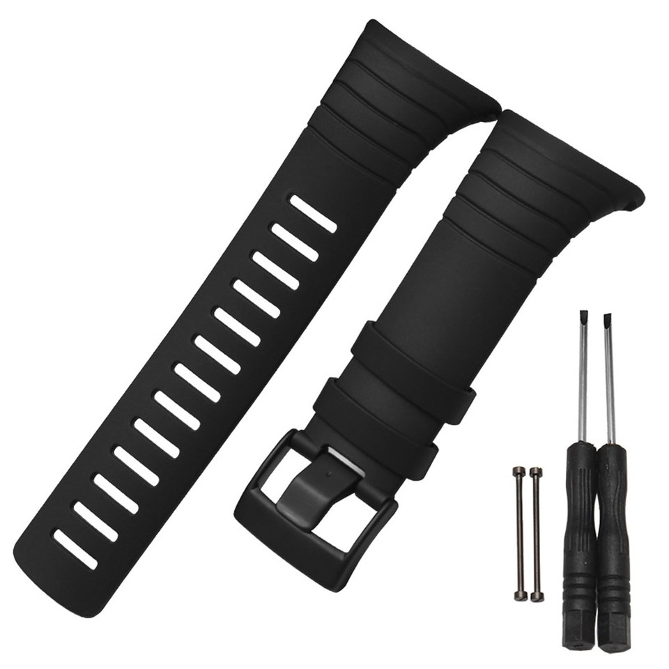 Band Strap for Suunto Core Watch, Rubber Replacement Watch Band for ...