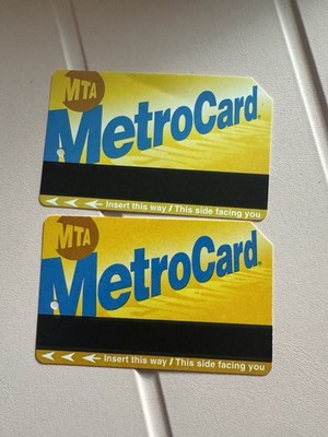 MTA MetroCard New York City Subway Collectible Transit Card | eBay