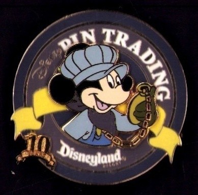 Disney Dlr Conductor Mickey Disneyland Railroad pin | eBay