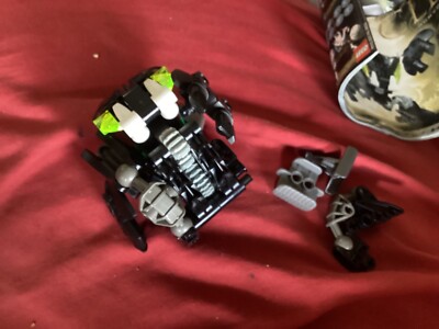 Vtg Retired LEGO Bionicle Nuhvok 8561 COMPLETE with Canister ...