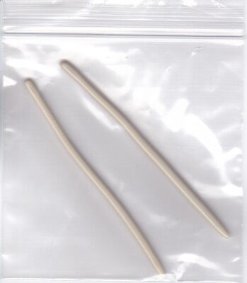 Beige Cable Temple Covers for Wire Cable Temples 1.6mm ID x 100mm Long ...