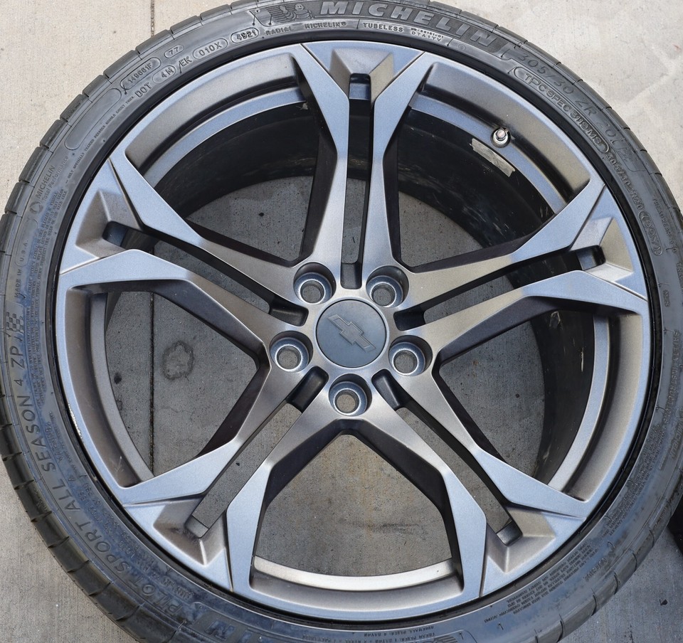 2017-2024 Chevrolet Camaro SS 1LE Factory OEM 20" Wheels Rims Front ...