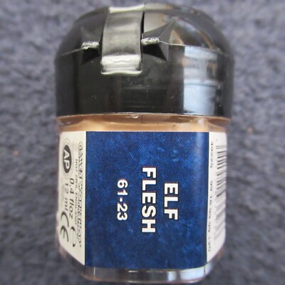 2003 Games Workshop Citadel Colour Acrylic Elf Flesh Paint Pot ...
