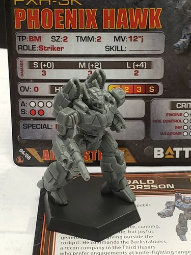 Battletech Plastic Mech from Kickstarter Catalyst + MERCENARIES ....you ...
