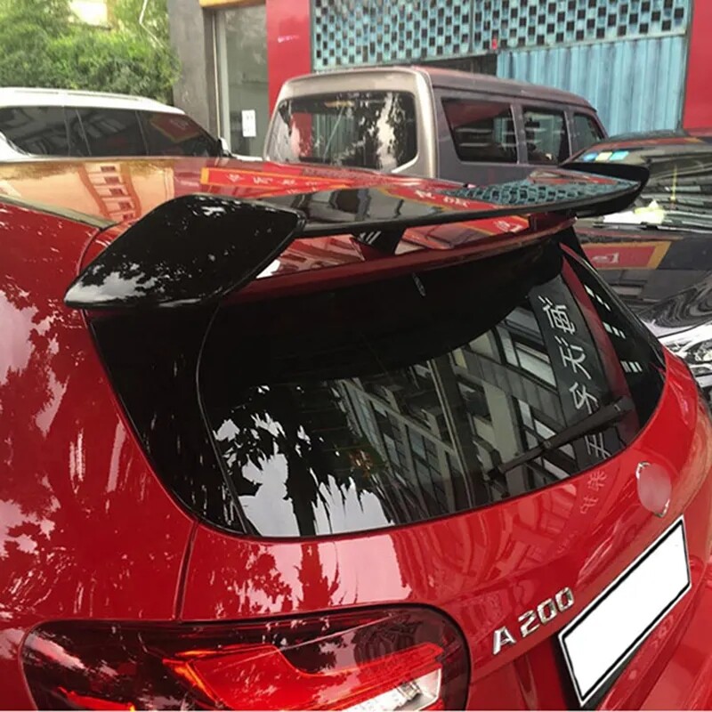 For Mercedes Benz W176 A Class A250 A45 AMG Painted Rear Trunk Spoiler ...