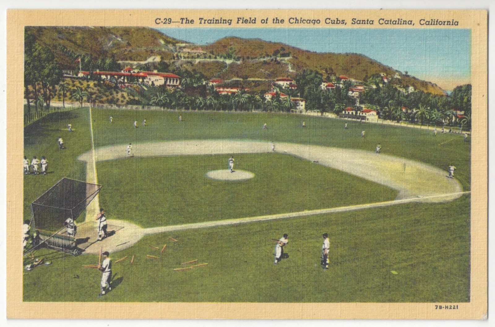 Chicago Cubs Baseball Spring Training Field Santa Catalina California ...