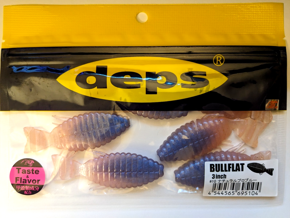 Deps Bull Flat Bullflat 3inch 3.8inch 4.8inch 5.8inch JDM Lure | eBay
