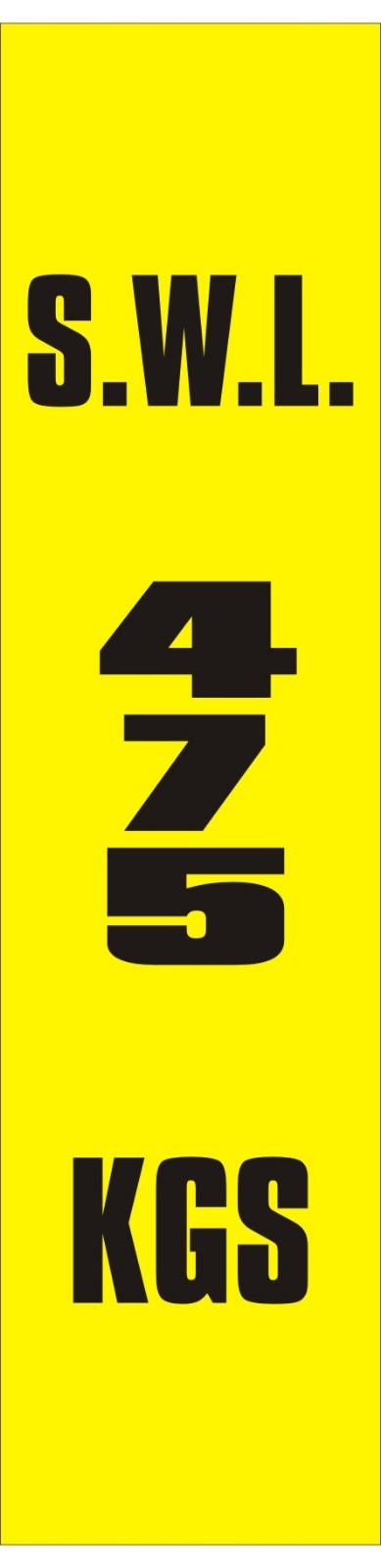 MOT SIGNS | GARAGE SIGNS | VOSA | S.W.L | SWL | SAFE WORKING LOAD LABEL ...