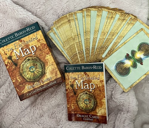 The Enchanted Map Oracle Cards: A 54-Card Deck w/ Guidebook Colette ...