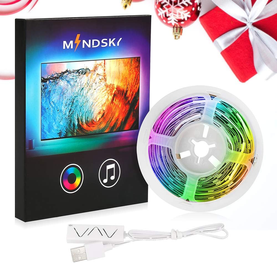 9.8Ft TV Backlight Led Strip Lights 46-60In Color Changing Gaming ...