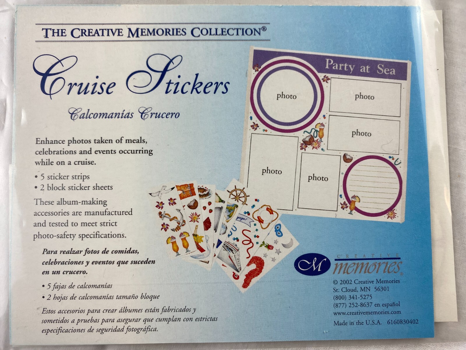 Creative Memories Sticker Pack Block Sheets VINTAGE Style YOU PICK | eBay