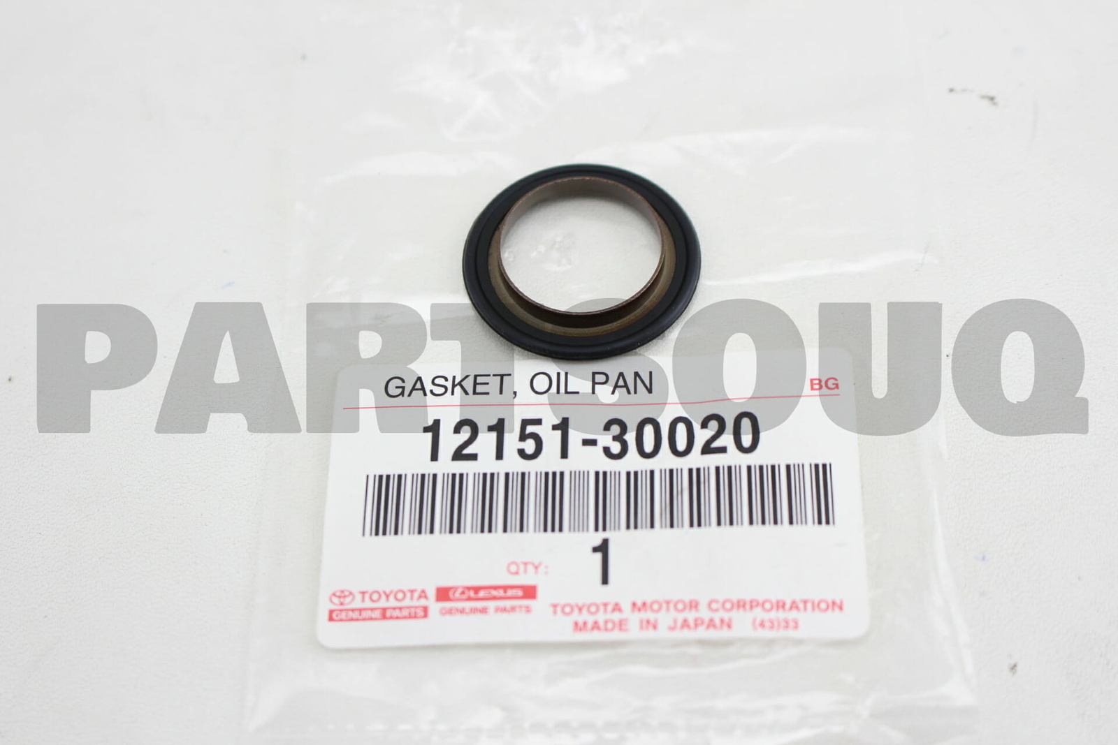 1215130020 Genuine Toyota GASKET, OIL PAN 12151-30020 | eBay