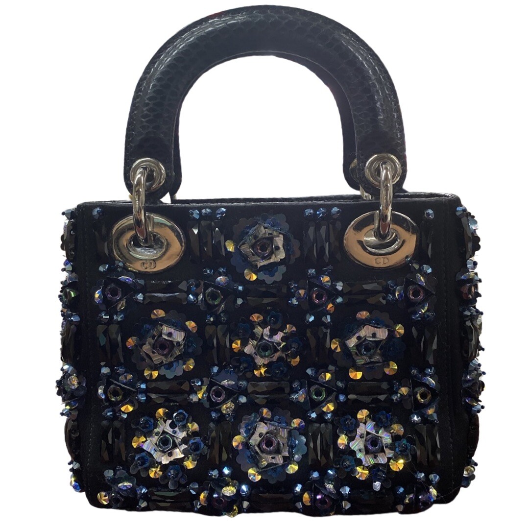 Christian Dior Mini Lady Dior Python Limited Edition … - Gem