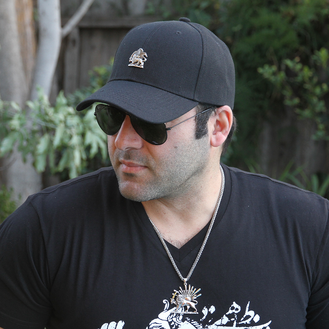 Shir Khorshid Lion Sun Persian Pahlavi Kingdom Hat Persia Cap Farvahar ...